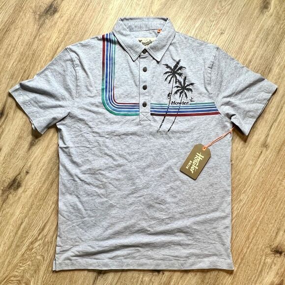 Howler Brothers | Shirts | Nwt Howler Brothers Rookery Polo Shirt Short ...